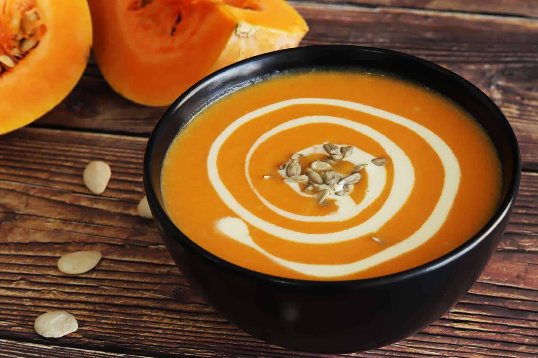 Crema de Calabaza Casera Muy Fácil. Receta para Otoño