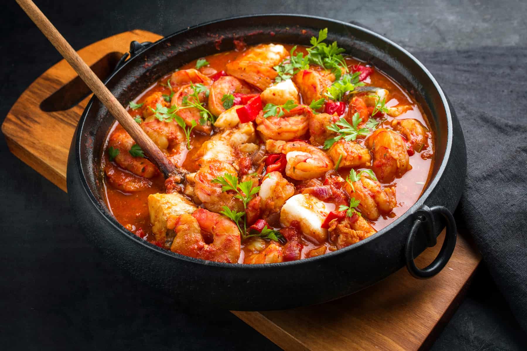 La MEJOR receta de CAZUELA DE MARISCOS para Sorprender a Todos